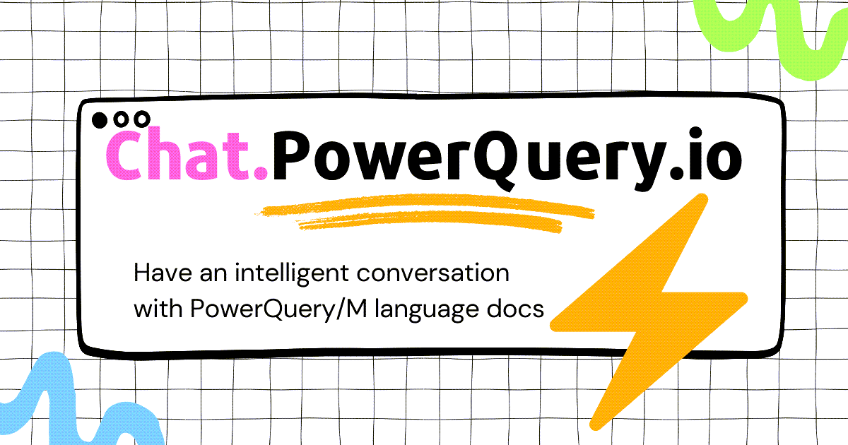 Chat to PowerQuery documentation